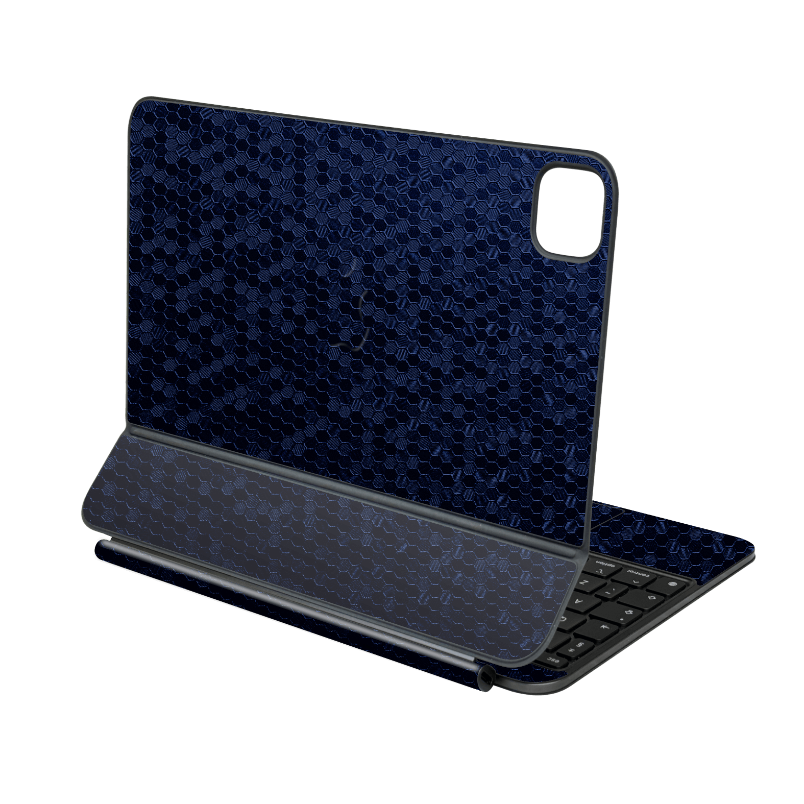 Magic Keyboard for iPad PRO 13" (M4) Navy Blue HONEYCOMB Skin, Wrap ...