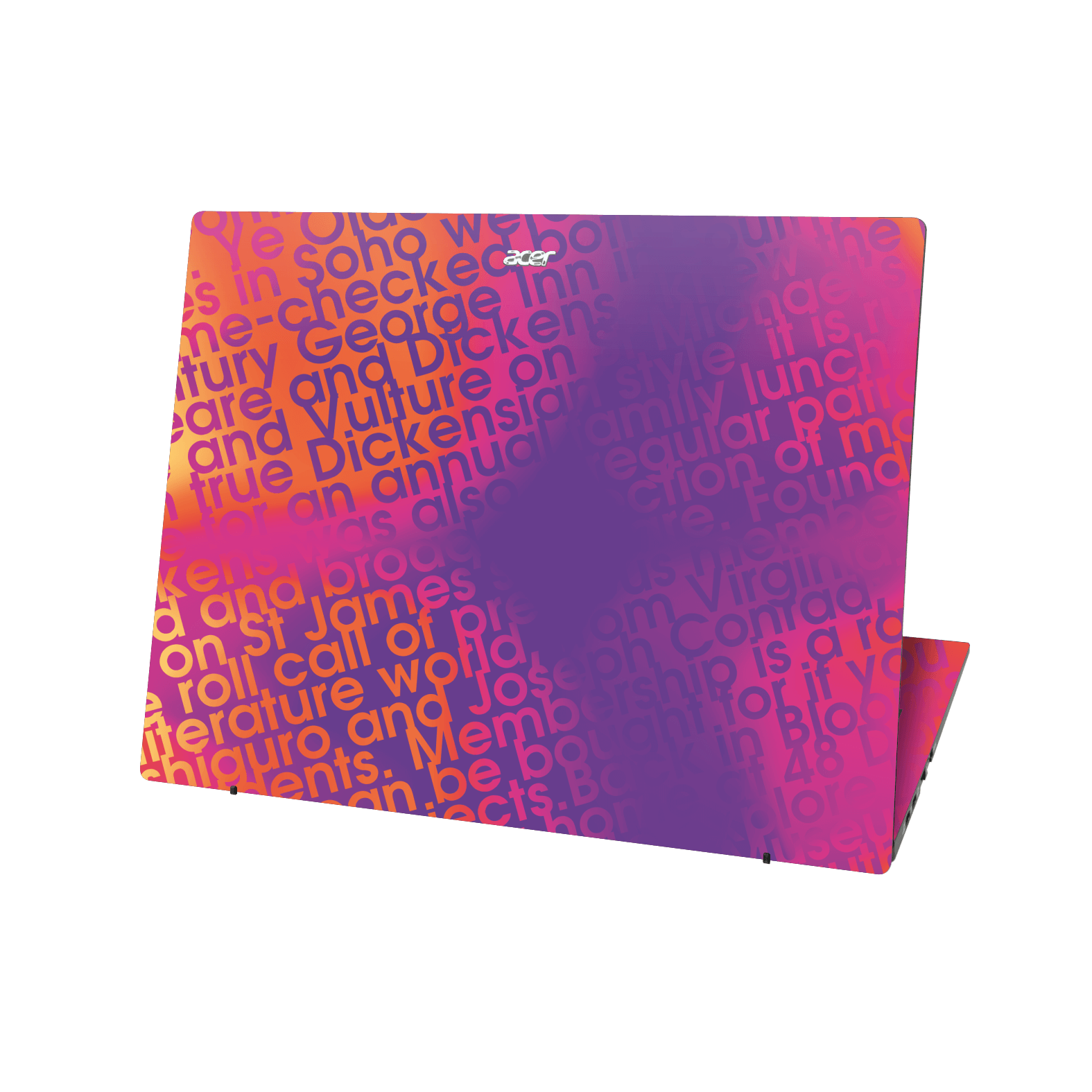 Acer Swift EDGE 16 Inferno Swirl Skin, Wrap