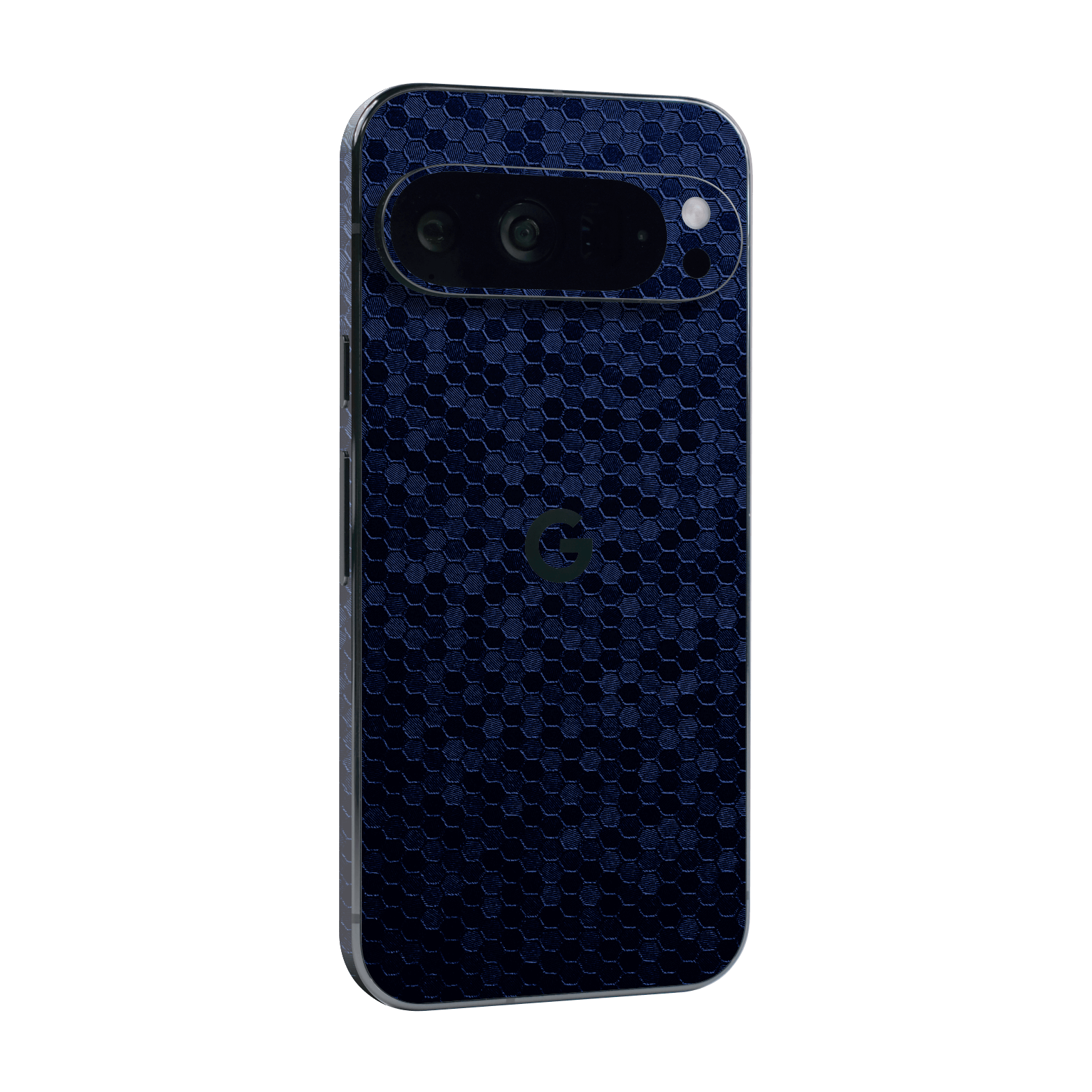 Google Pixel 9 Pro XL Navy Blue HONEYCOMB Skin, Wrap