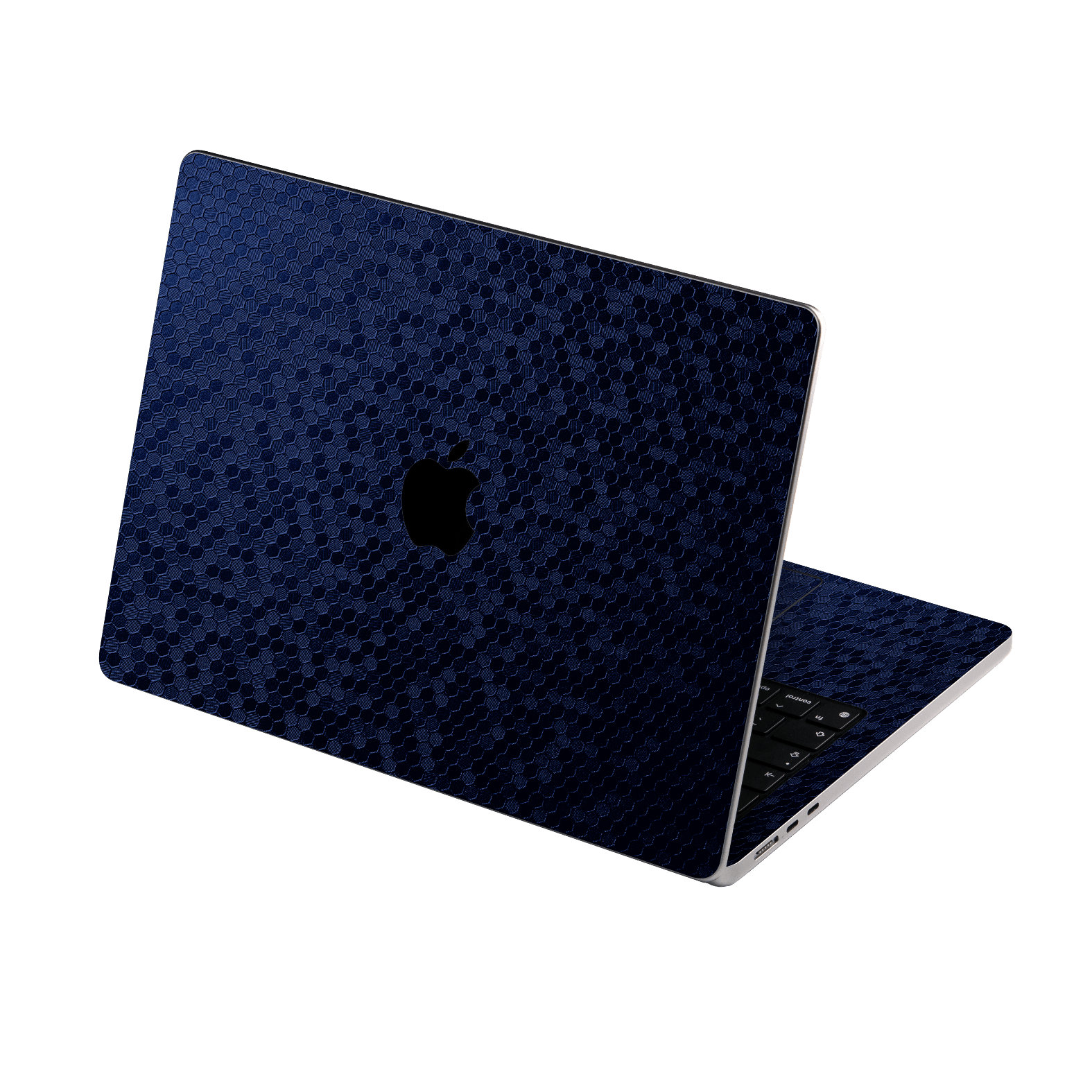 MacBook AIR 13" (2026, M5) LUXURIA Navy Blue HONEYCOMB 3D TEXTURED Ski ...