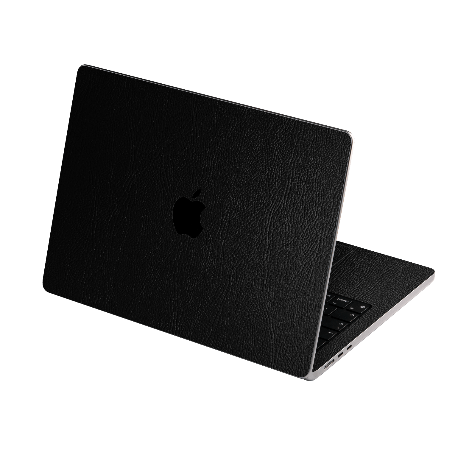 MacBook Air 15" (2026, M5) LUXURIA RIDERS Black LEATHER Textured Skin ...