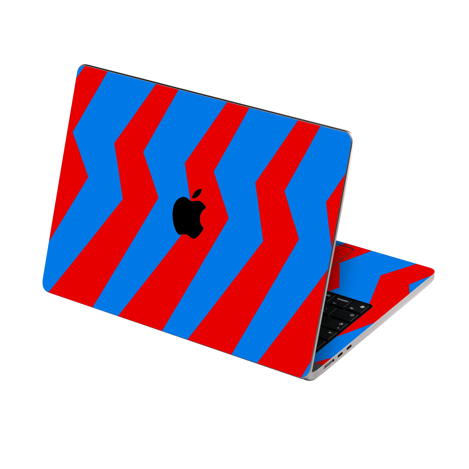 MacBook NEO SIGNATURE ZigPop Blue-Red Skin – Qskinz™