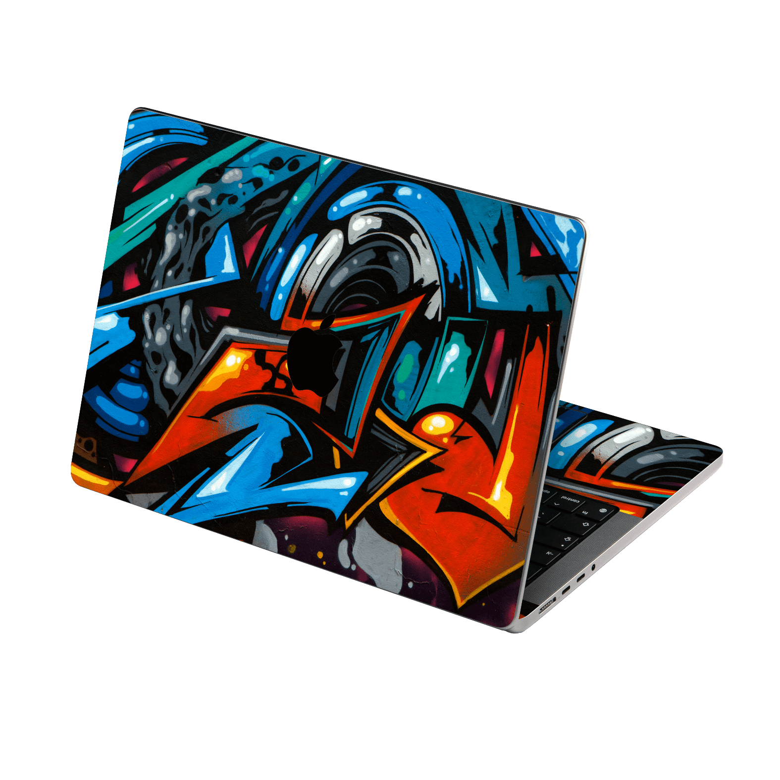 MacBook PRO 14” (2024, M4) Street Art Graffiti Skin, Wrap