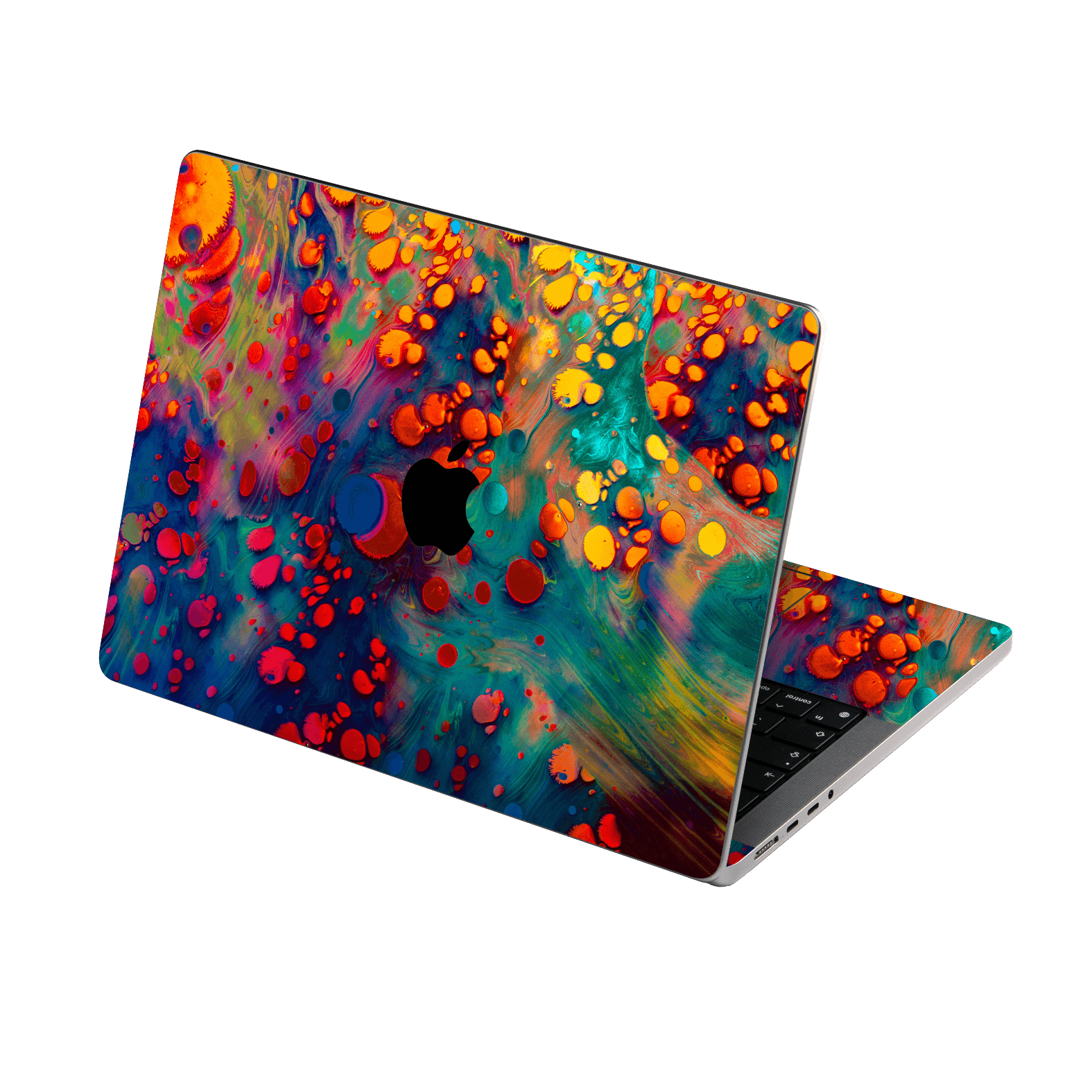MacBook PRO 16" (2024, M4) Abstract Art Impression Skin, Wrap – Qskinz™