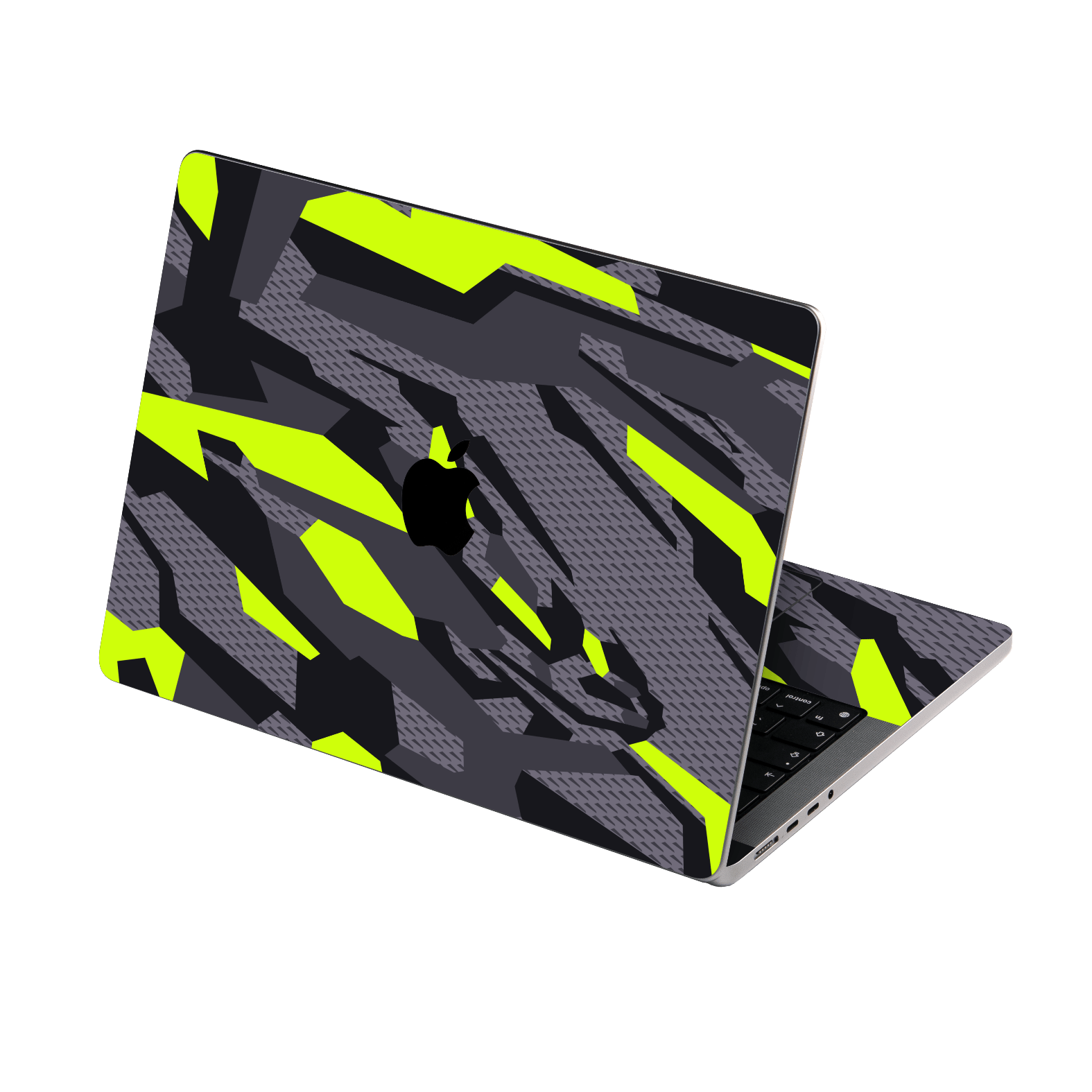 MacBook Pro 14" (2025-2026, M5) SIGNATURE Abstract Green CAMO Skin ...