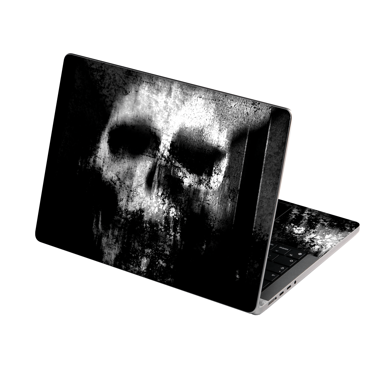 MacBook Pro 14" (2025-2026, M5) SIGNATURE Horror Black & White SKULL S ...