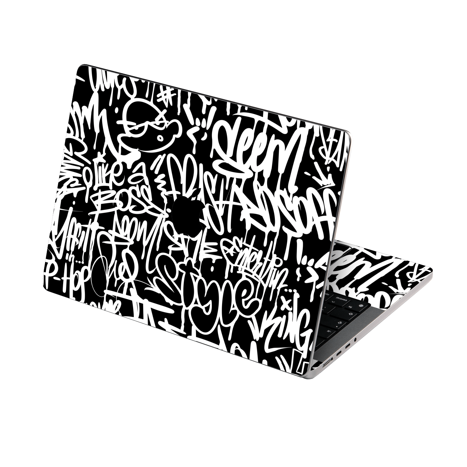 MacBook Pro 14" (2025-2026, M5) SIGNATURE Monochrome Graffiti Skin ...