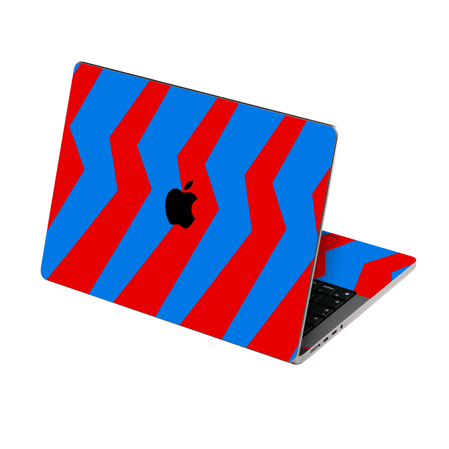 MacBook Pro 14" (2025-2026, M5) SIGNATURE ZigPop Blue-Red Skin – Qskinz™