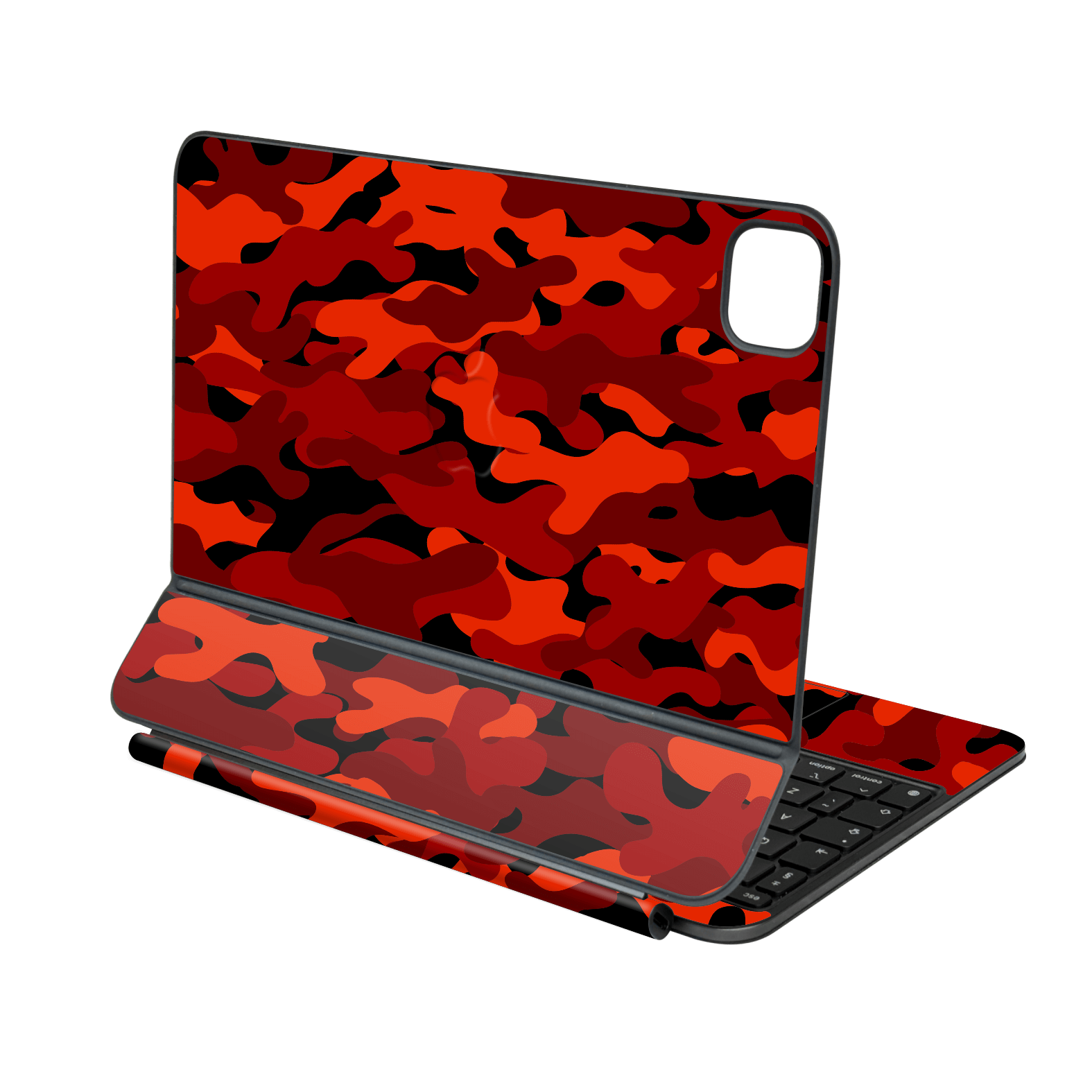 Magic Keyboard for iPad PRO 11" (M4) Fire Camo Skin, Wrap – Qskinz™