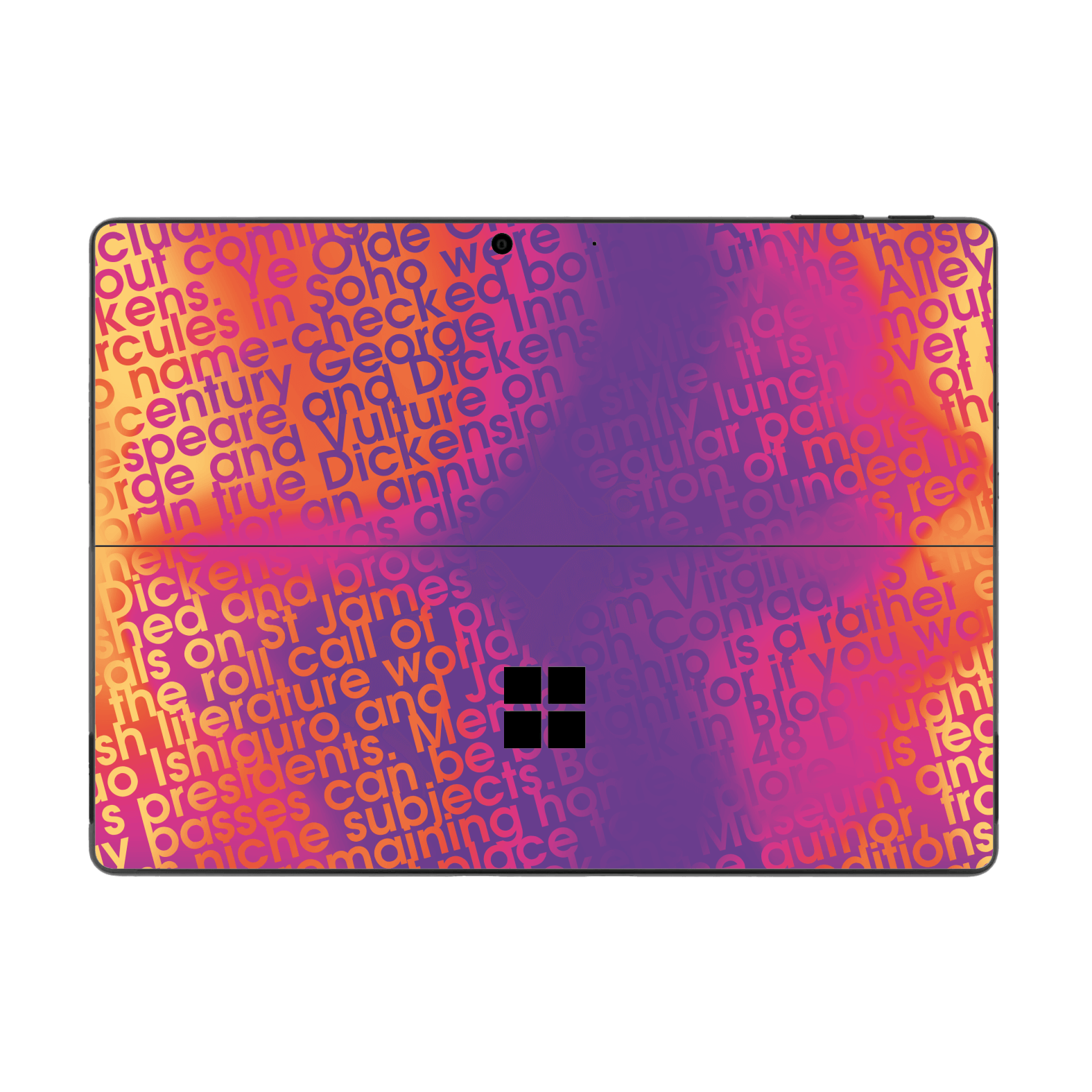 Surface Pro 10 SIGNATURE Inferno Swirl Skin – Qskinz™