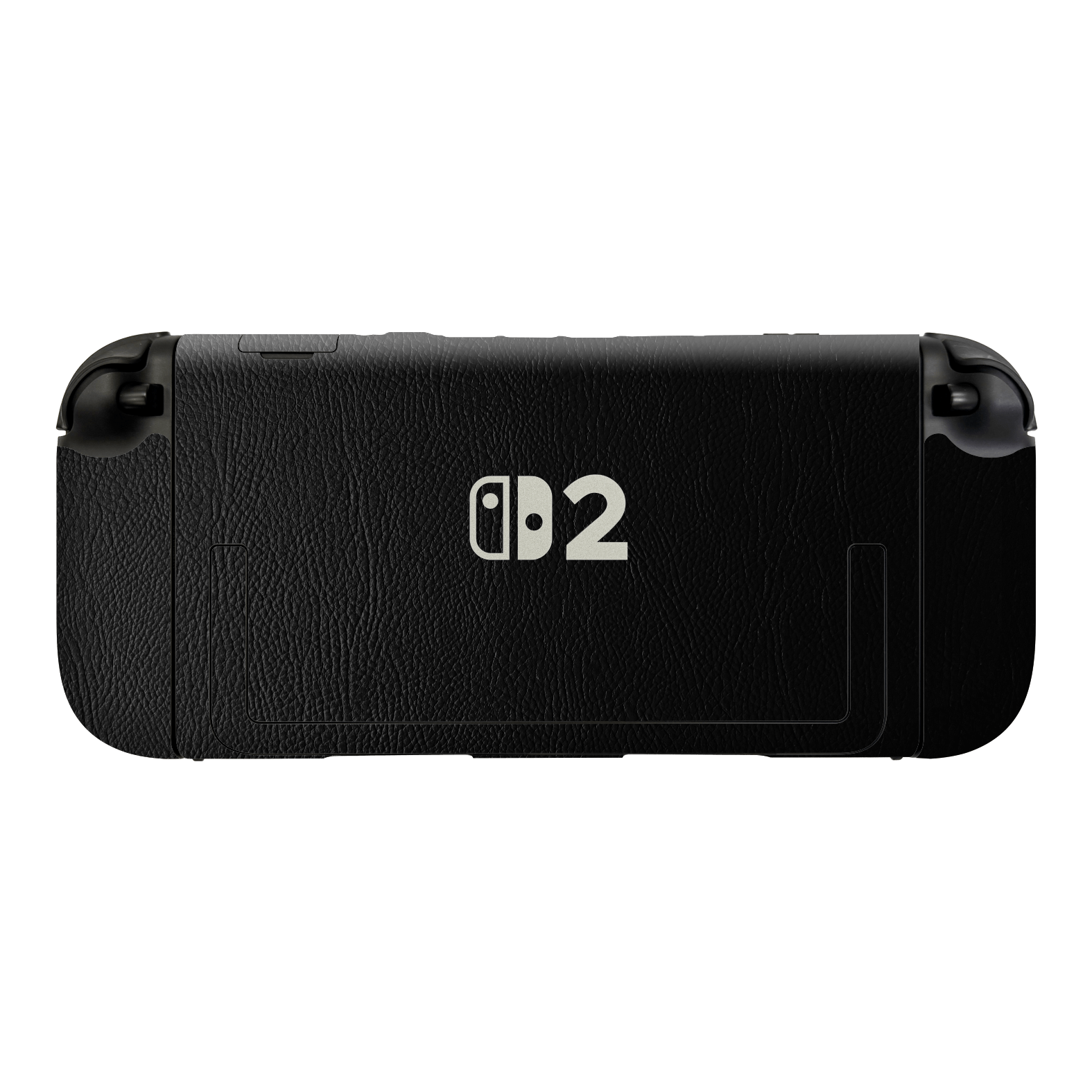 Nintendo Switch 2 RIDERS BLACK LEATHER Skin, Wrap
