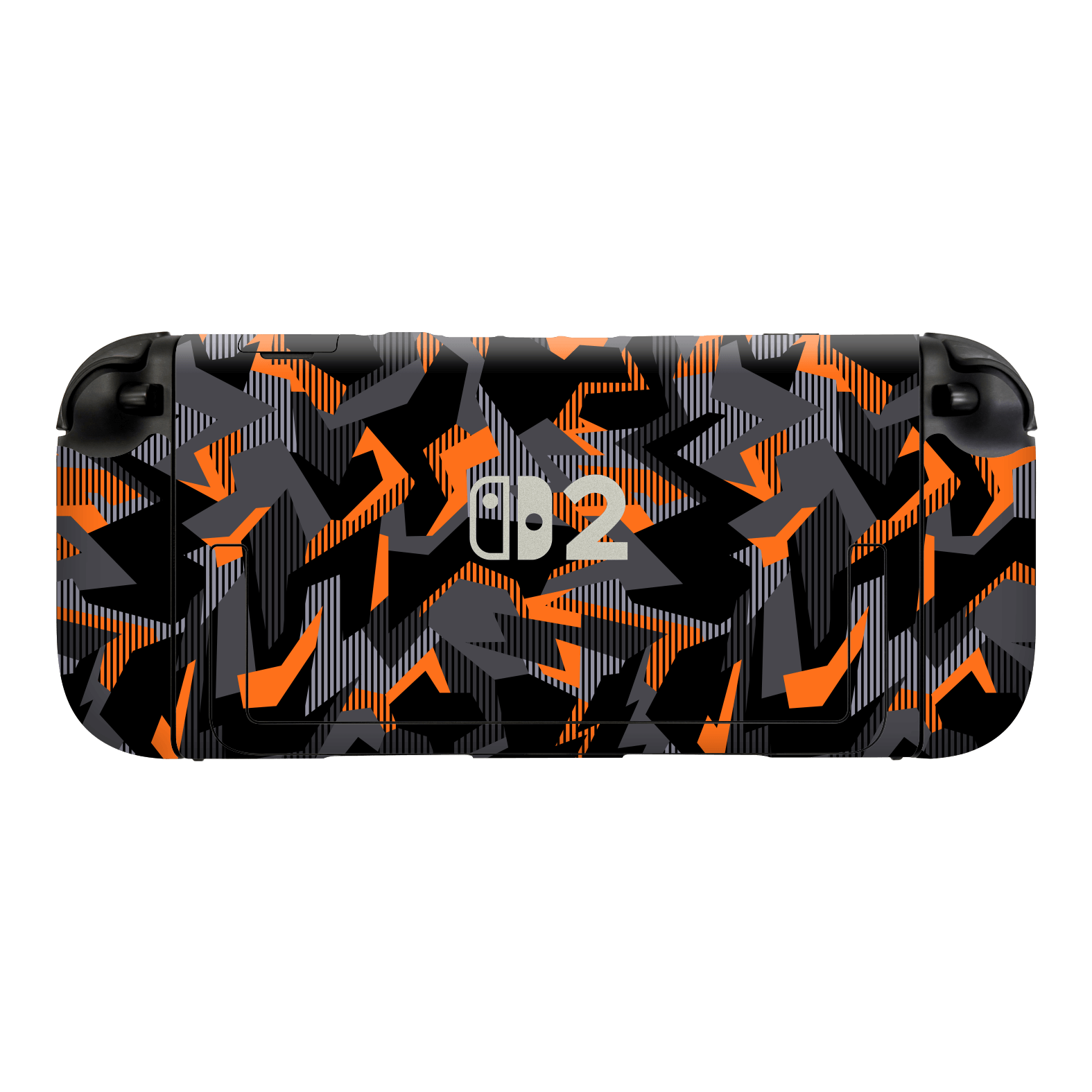 Nintendo Switch 2 Orange CAMO Skin, Wrap