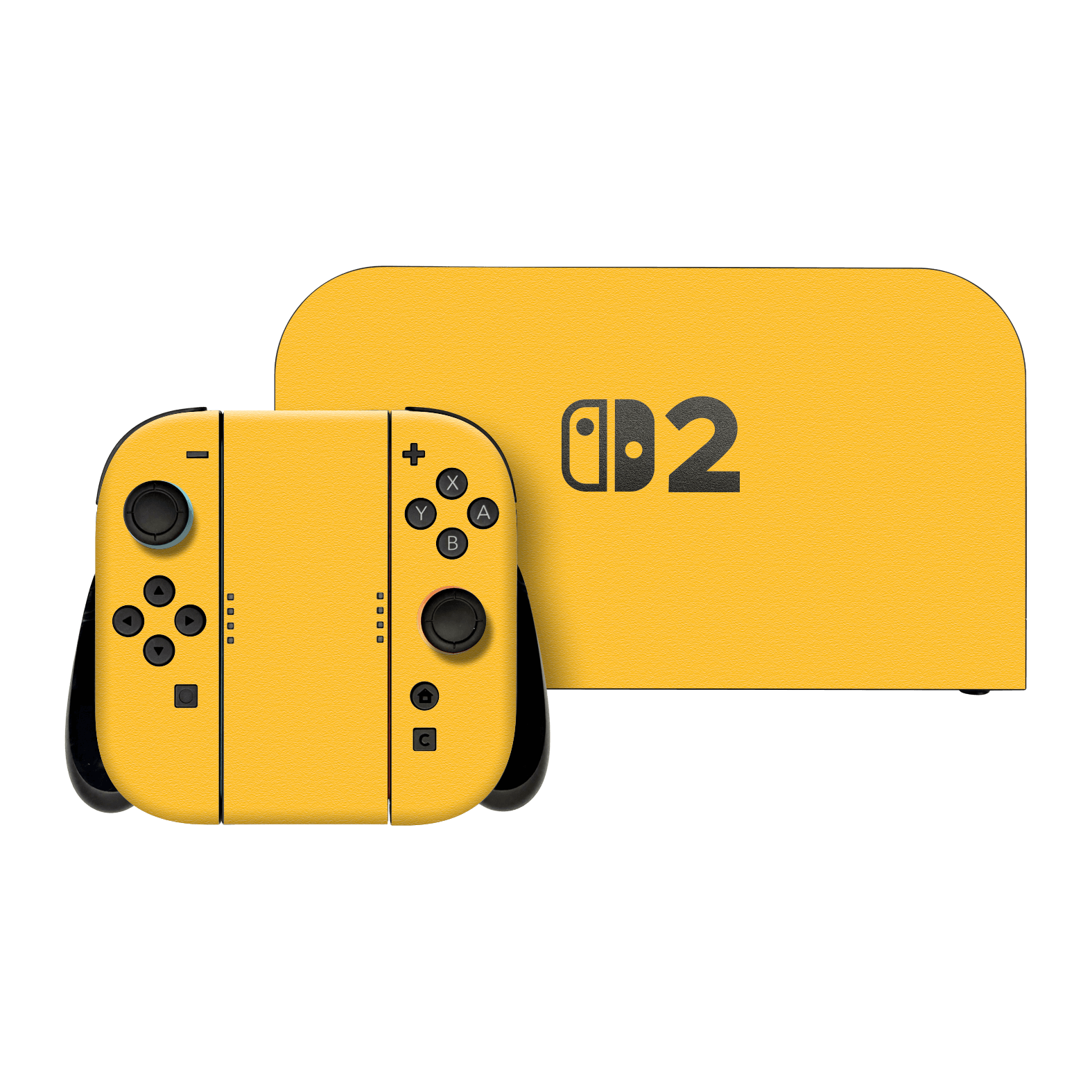 Nintendo Switch 2 Tuscany Yellow Skin, Wrap – Qskinz™