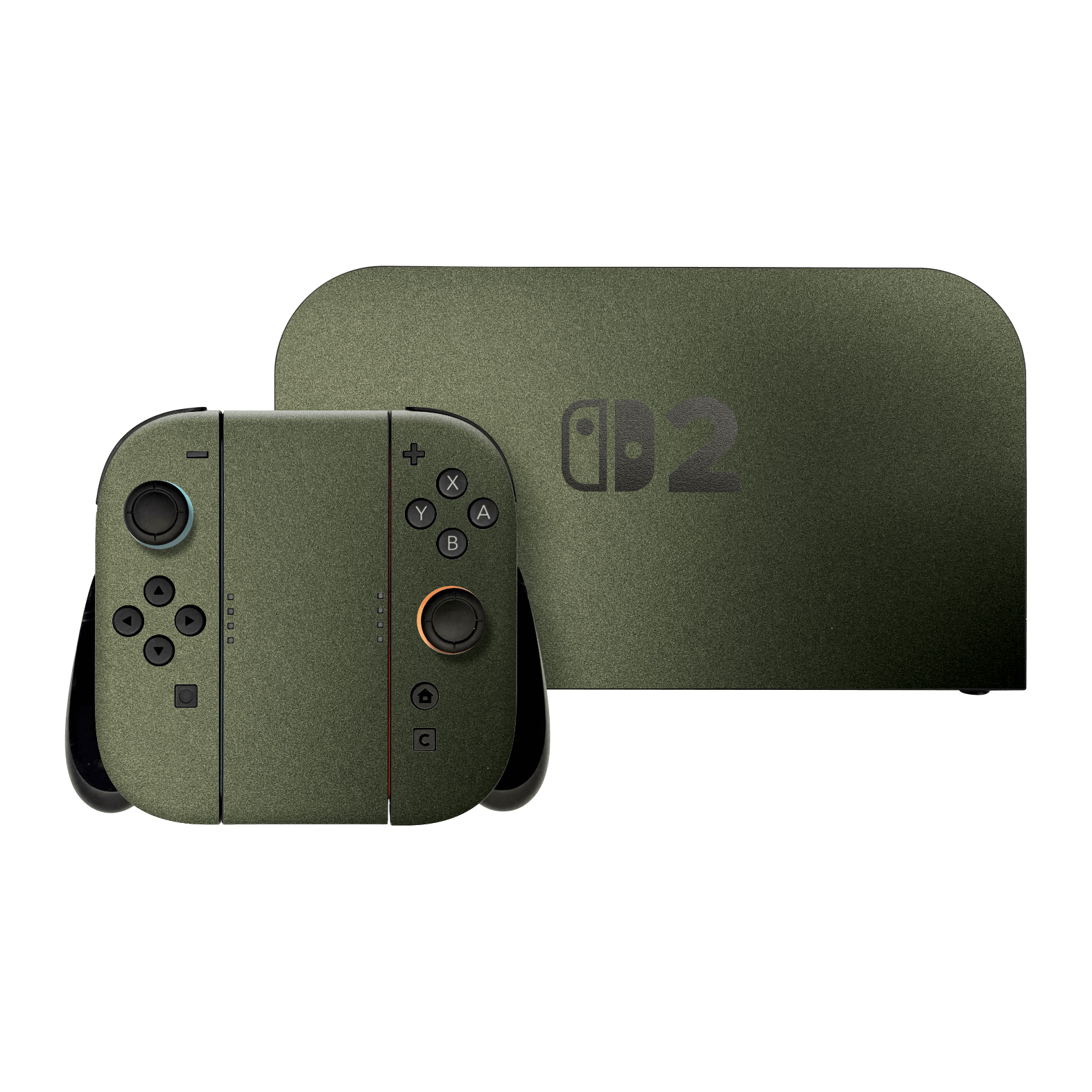 Nintendo Switch 2 Military Green Skin, Wrap – Qskinz™