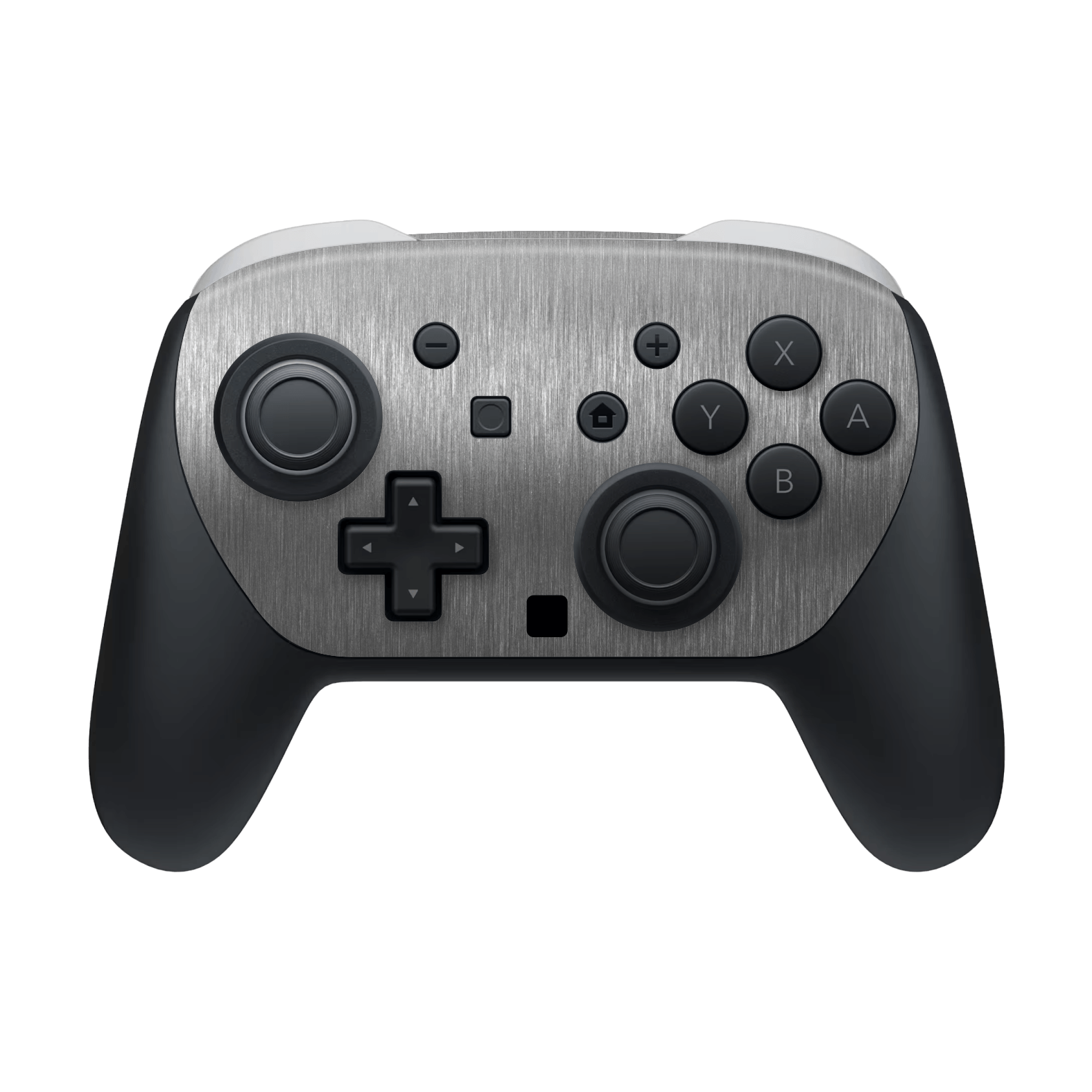 Nintendo Switch 2 PRO CONTROLLER BRUSHED TITANIUM Skin – Qskinz™