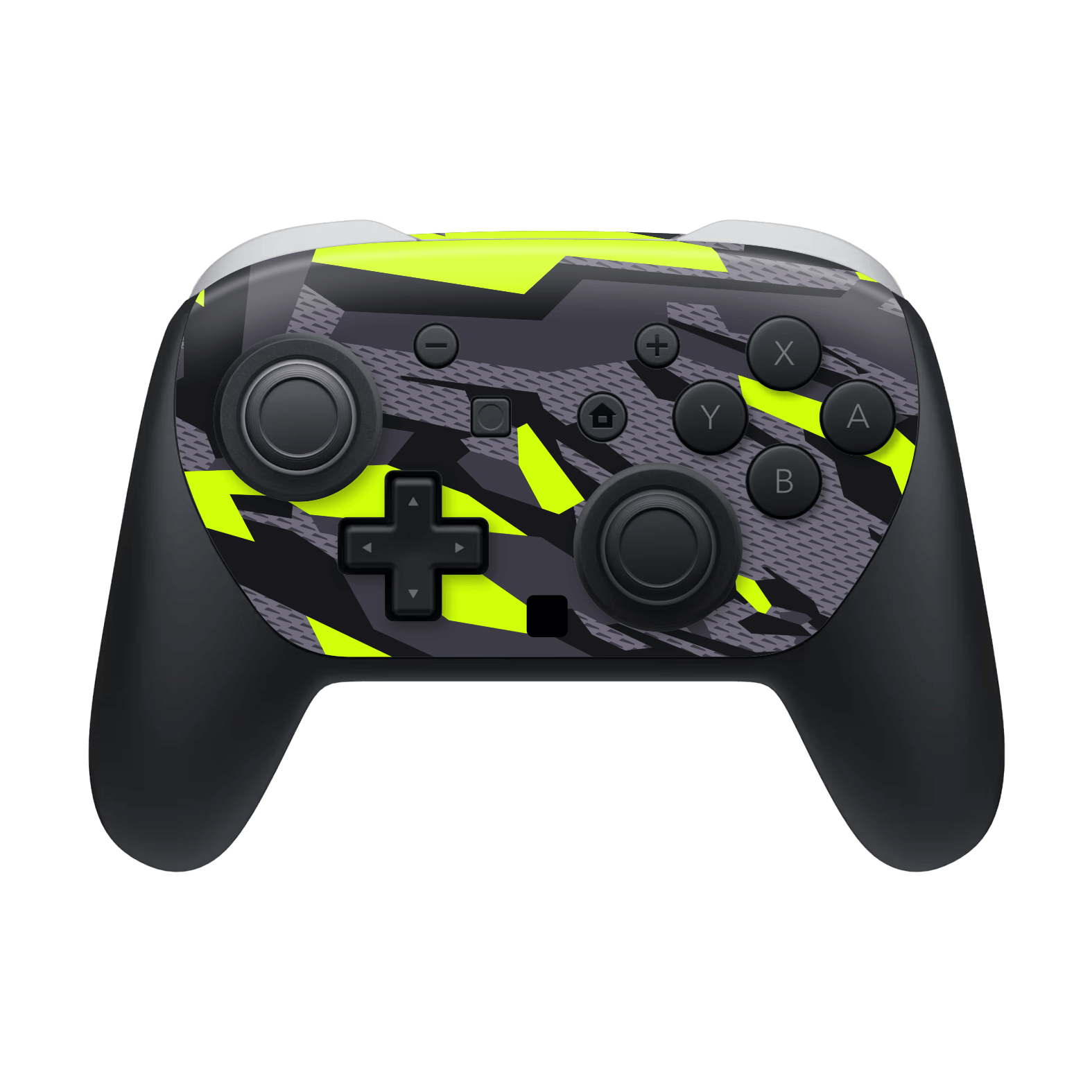 Nintendo Switch 2 PRO CONTROLLER SIGNATURE Abstract Green CAMO Skin