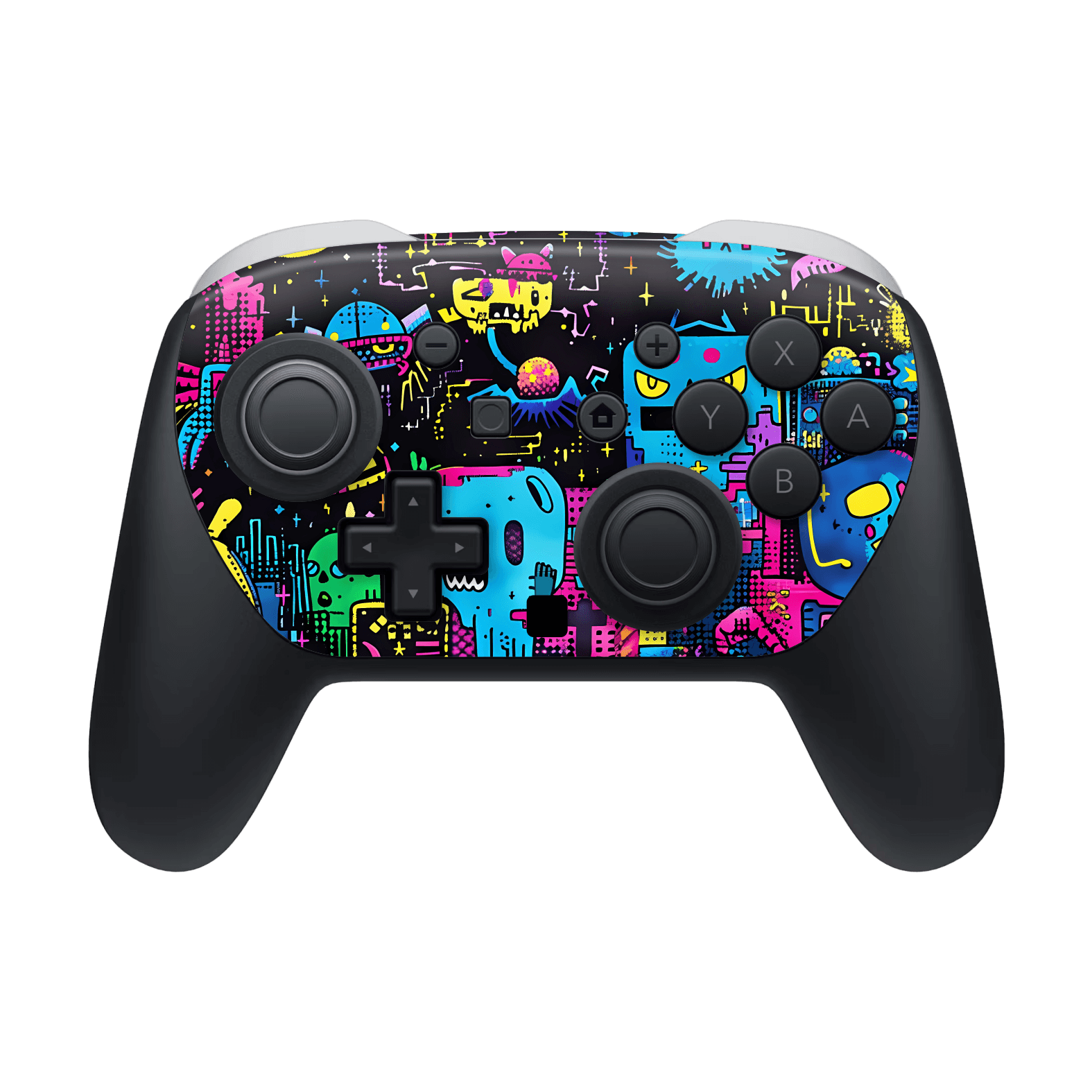 Nintendo Switch 2 PRO CONTROLLER SIGNATURE Arcade Rave Skin