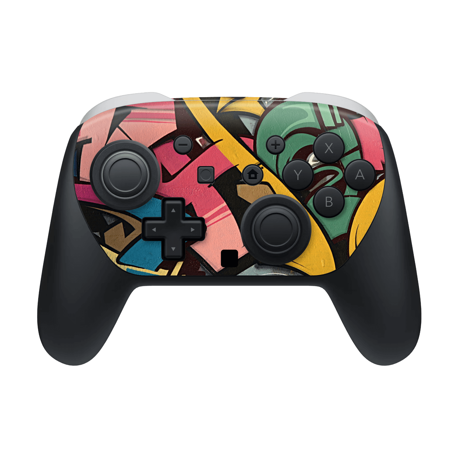 Nintendo Switch 2 PRO CONTROLLER SIGNATURE Vintage Street Art Skin