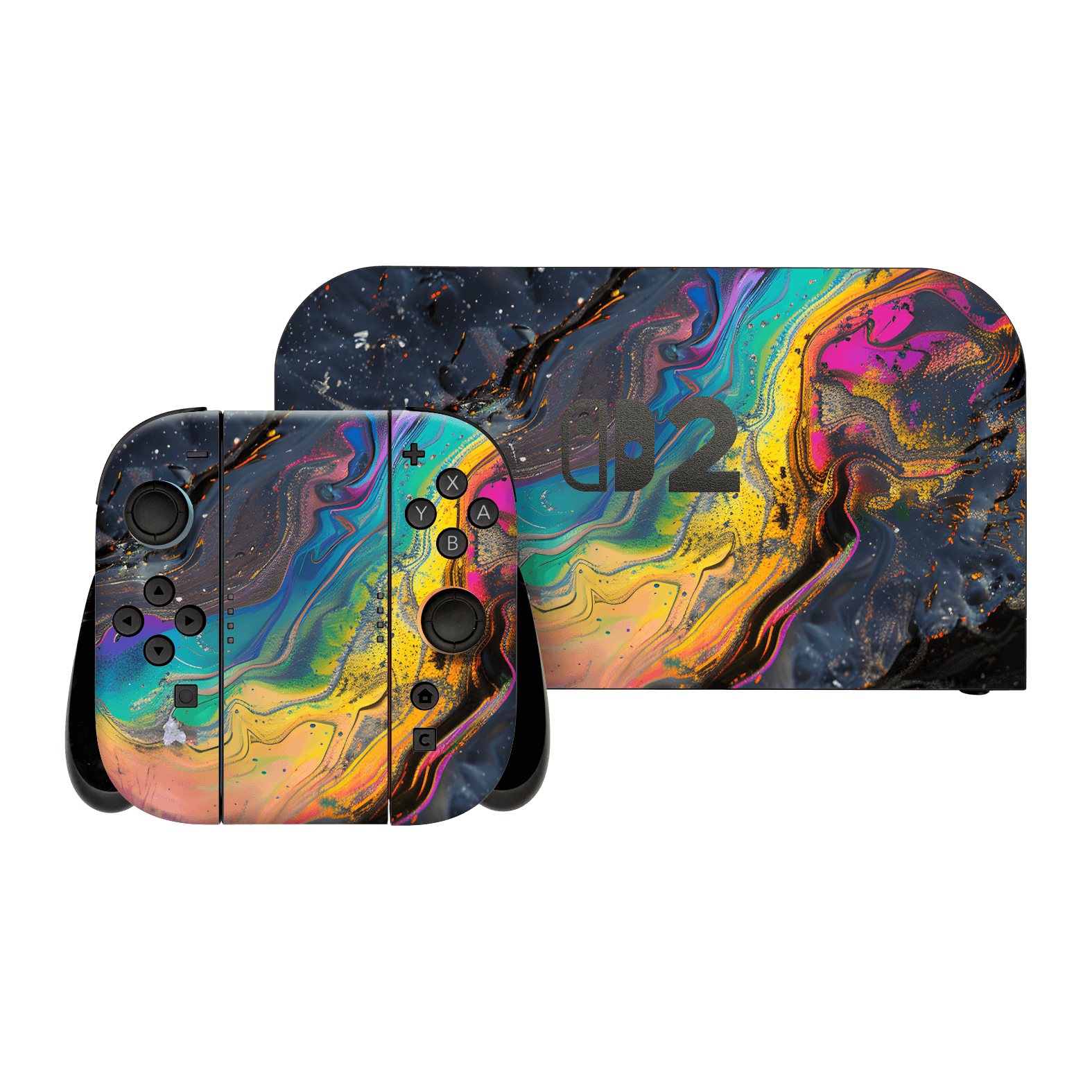 Nintendo Switch 2 Auroria Skin, Wrap – Qskinz™