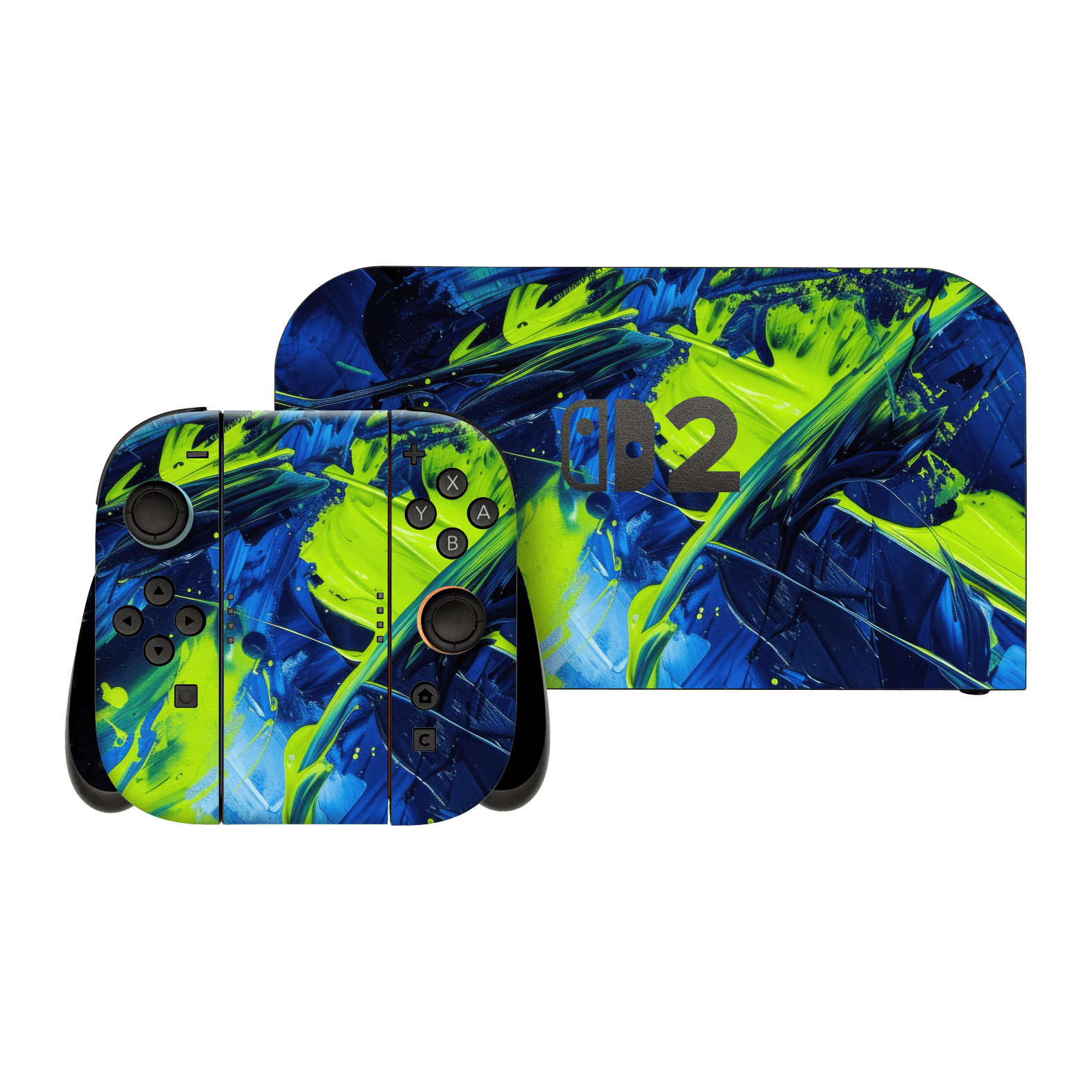 Nintendo Switch 2 Glowquatic Skin, Wrap