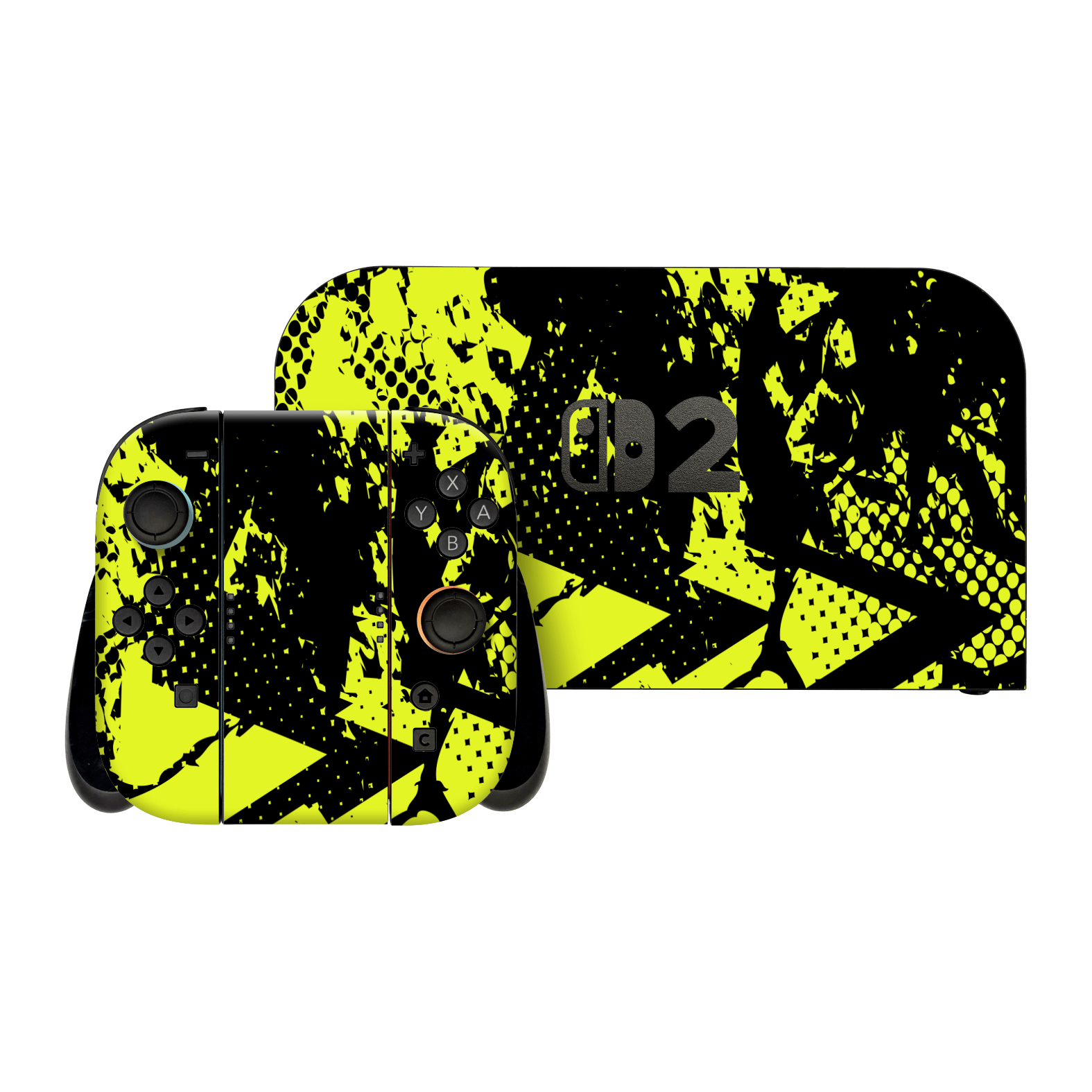 Nintendo Switch 2 Grungetrace Skin, Wrap