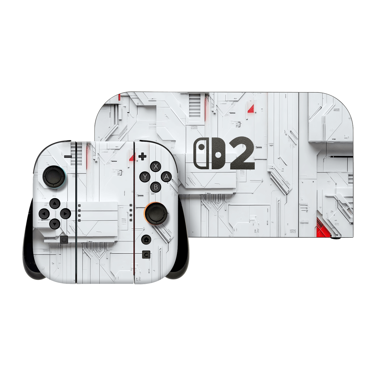 Nintendo Switch 2 Qorbitron Skin, Wrap – Qskinz™