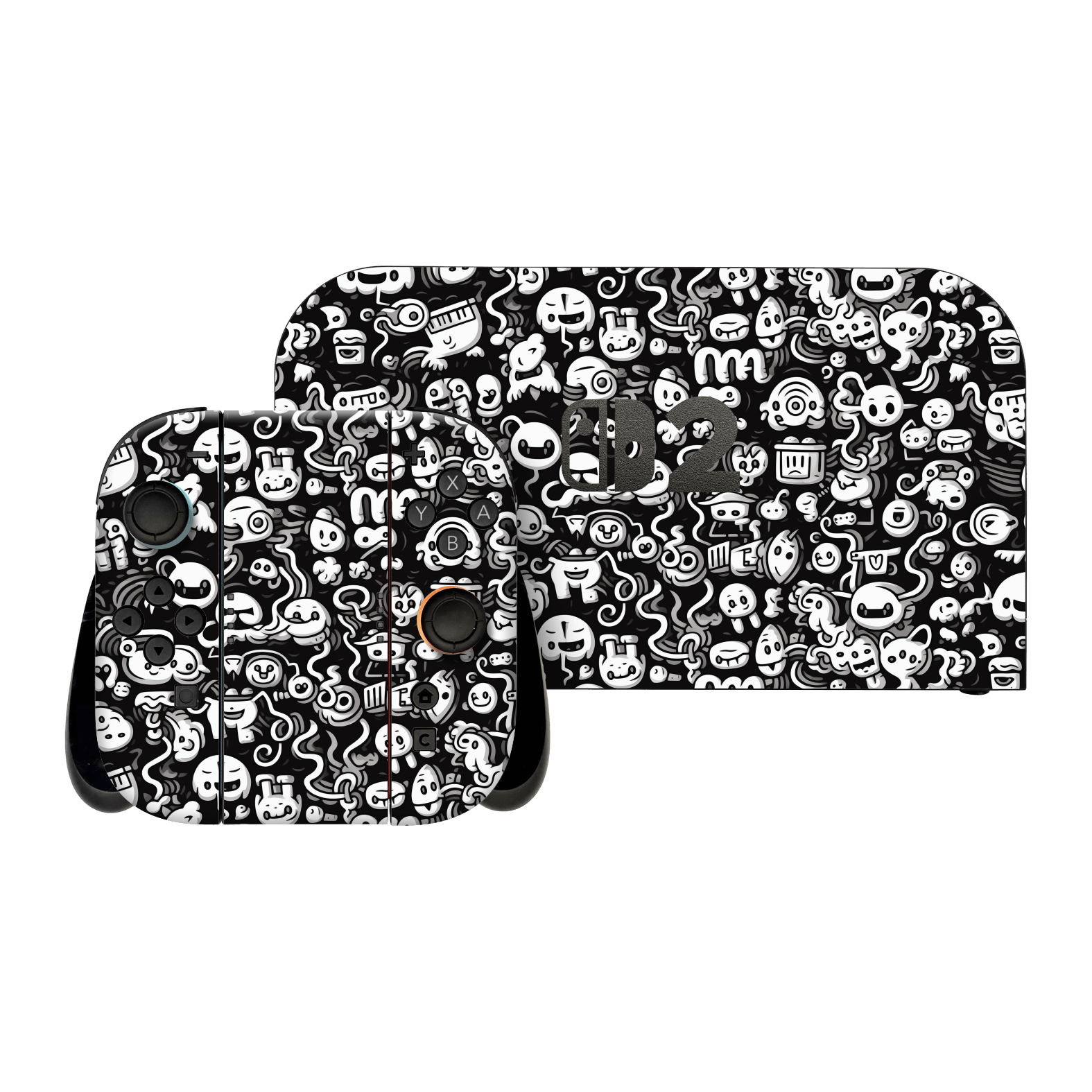 Nintendo Switch 2 Pictogram Party Skin, Wrap