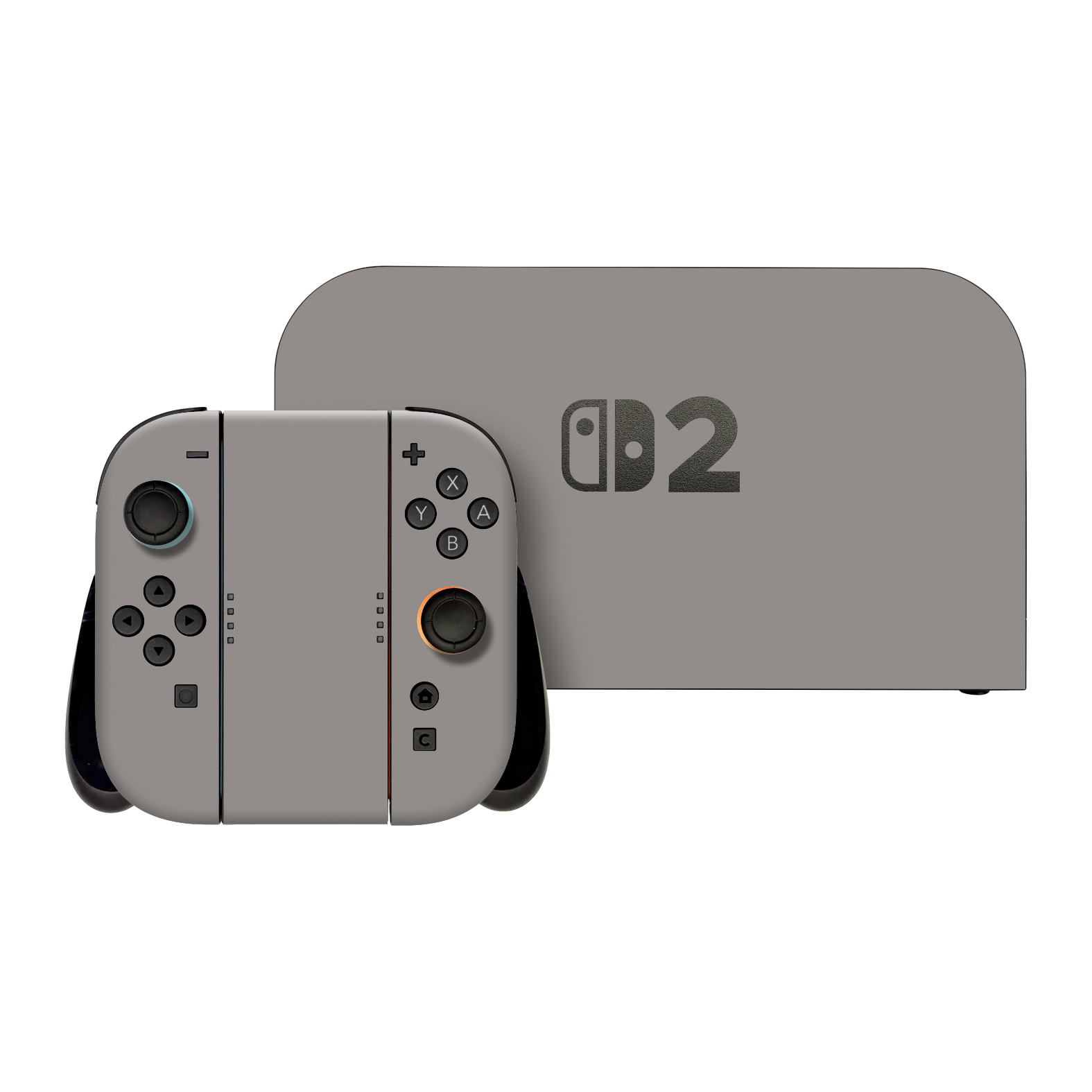 Nintendo Switch 2 LUNAR Grey Skin, Wrap