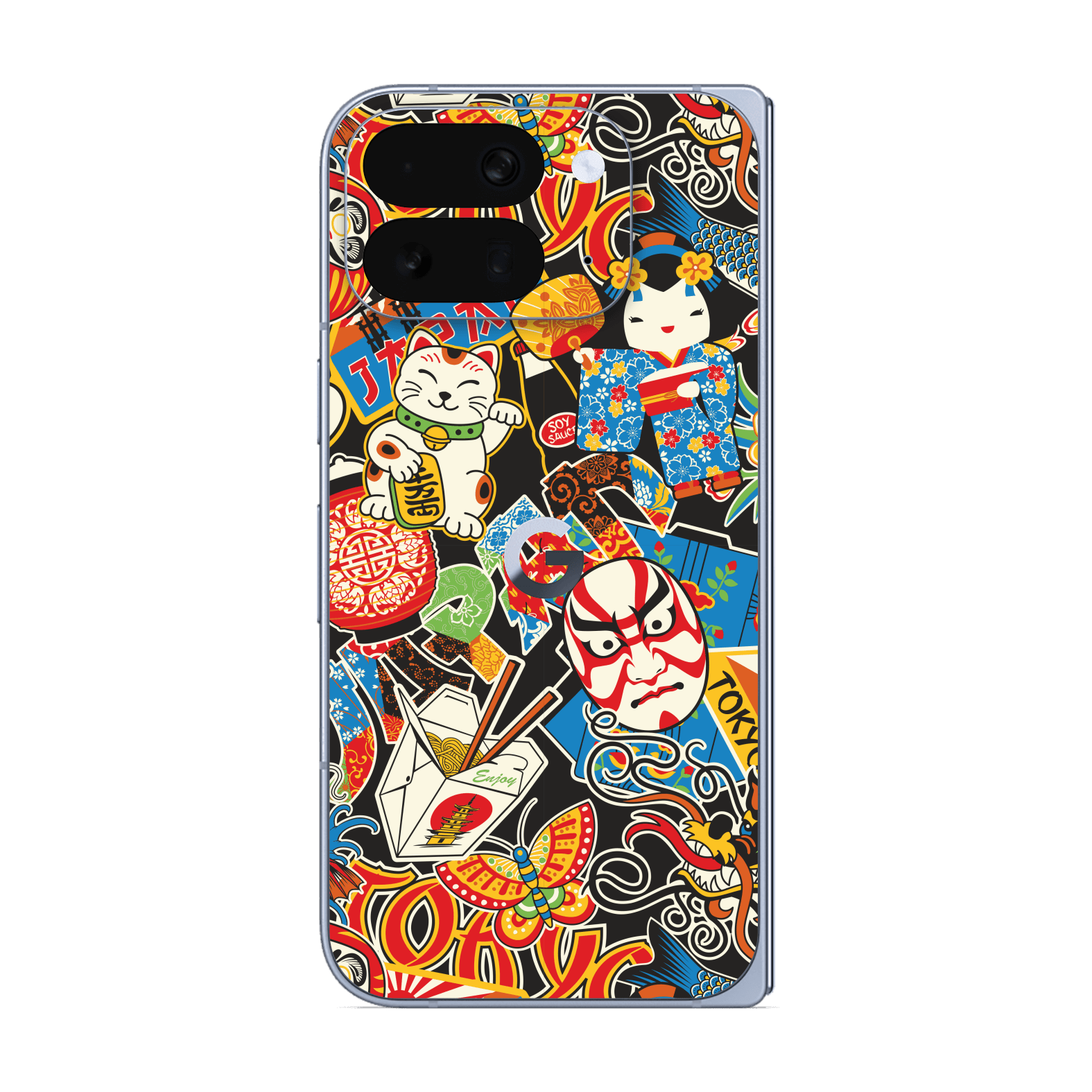 Google Pixel 10 Pro FOLD Lucky Tokyo Skin, Wrap – Qskinz™