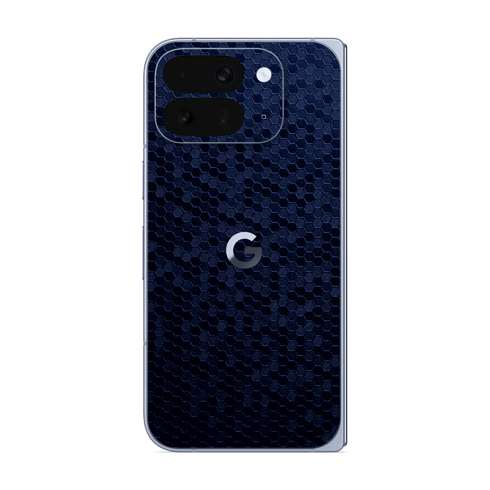 Google Pixel 10 Pro FOLD Navy Blue HONEYCOMB Skin, Wrap – Qskinz™
