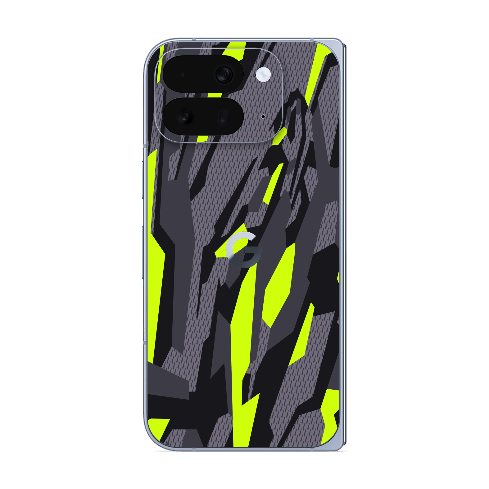 Google Pixel 10 Pro FOLD Abstract Green CAMO Skin, Wrap – Qskinz™