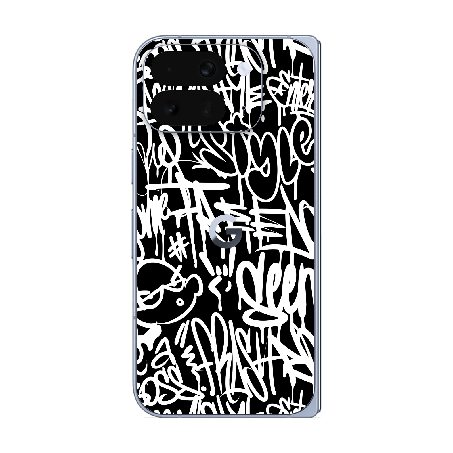 Google Pixel 10 Pro FOLD Monochrome Graffiti Skin, Wrap – Qskinz™
