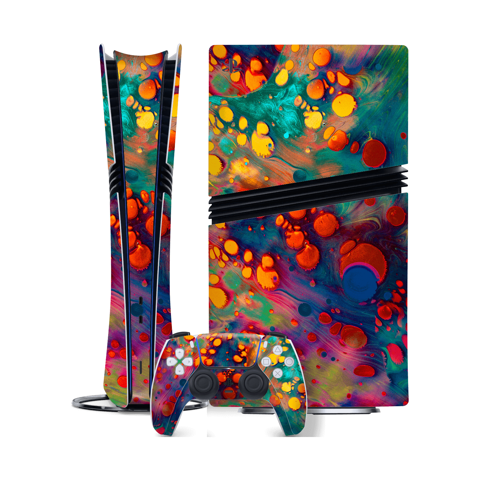 PS5 Pro Abstract Art Impression Skin – Qskinz™