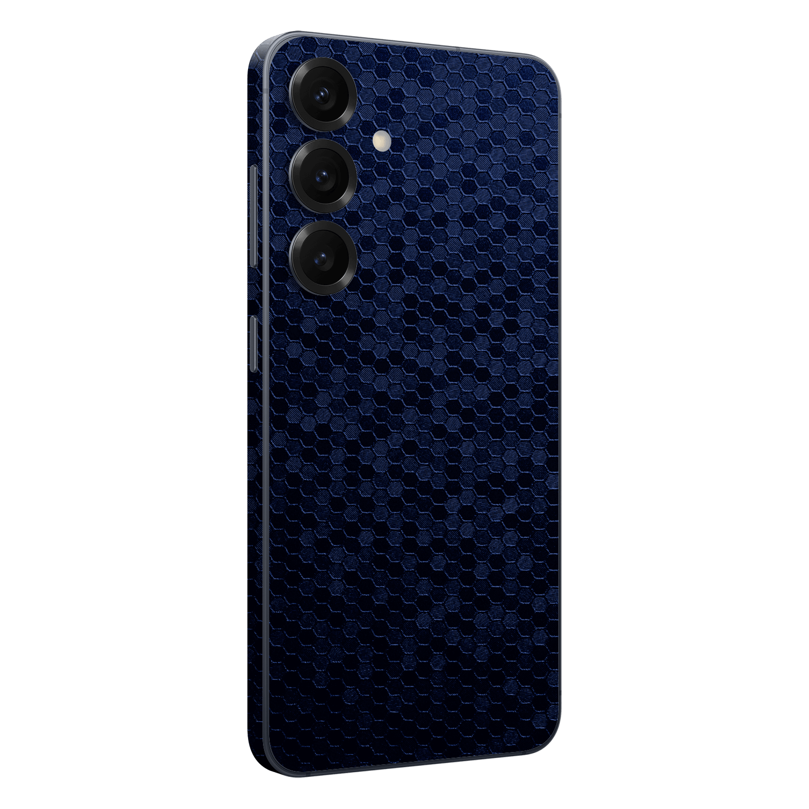 Samsung Galaxy S25 Navy Blue HONEYCOMB Skin