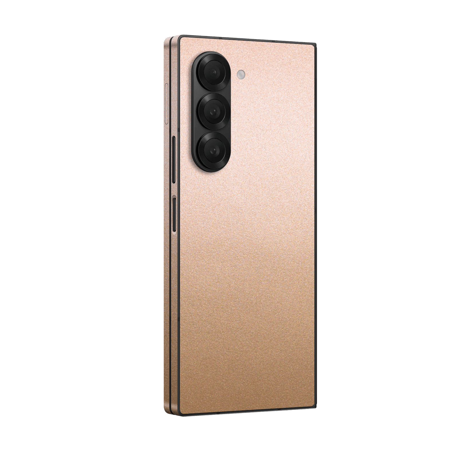 Samsung Galaxy Z FOLD 6 Rose Gold Metallic Skin, Wrap