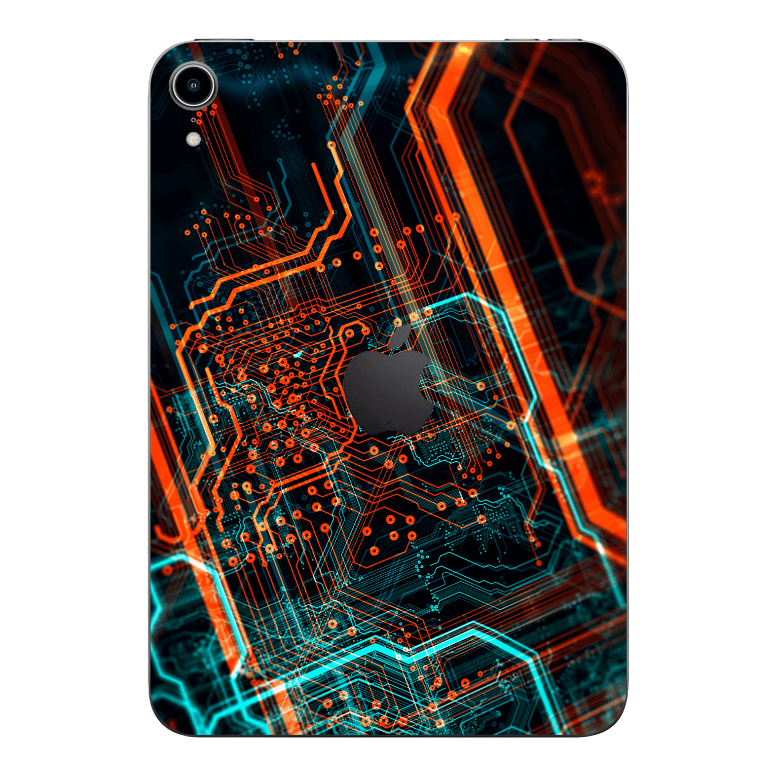 iPad mini 7 (A17 Pro) NEON PCB Board Skin, Wrap