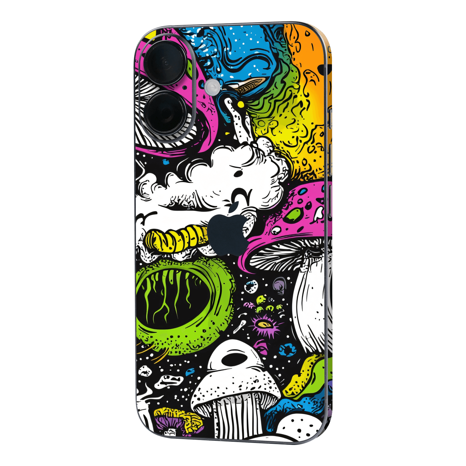 iPhone 16 Plus Cartoon Bloom Skin, Wrap – Qskinz™