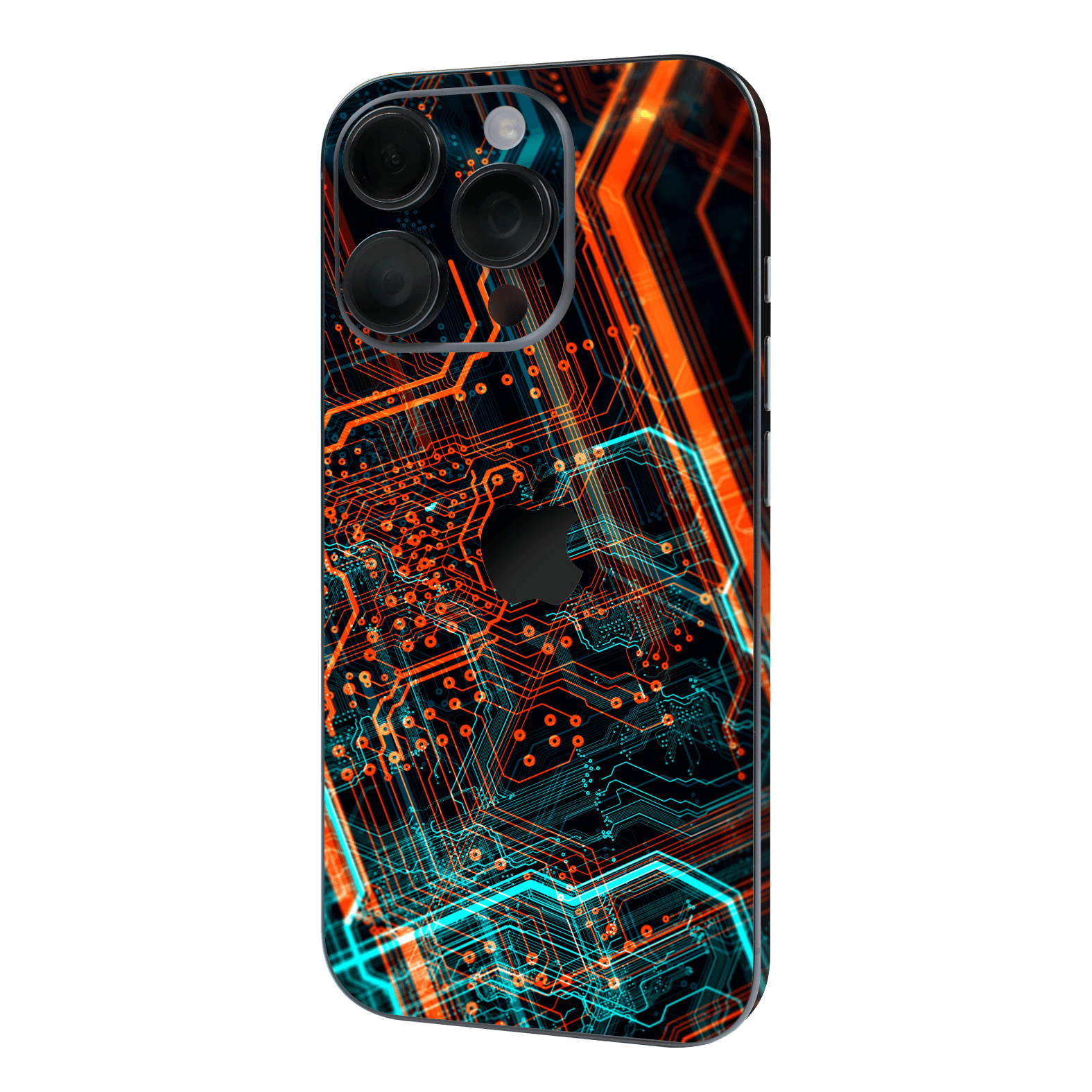 iPhone 16 Pro MAX NEON PCB Board Skin, Wrap