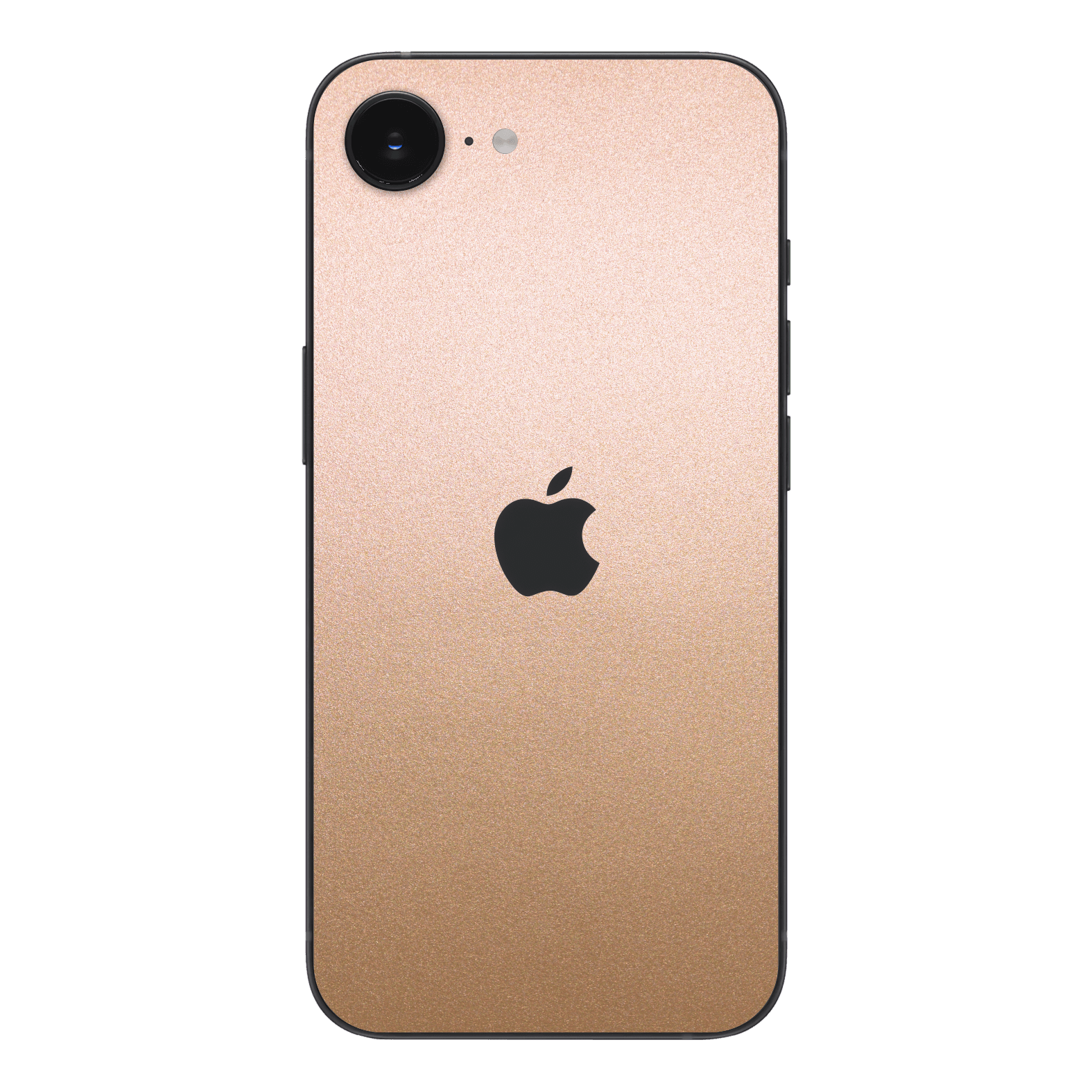 iPhone 16e Rose Gold Metallic Skin