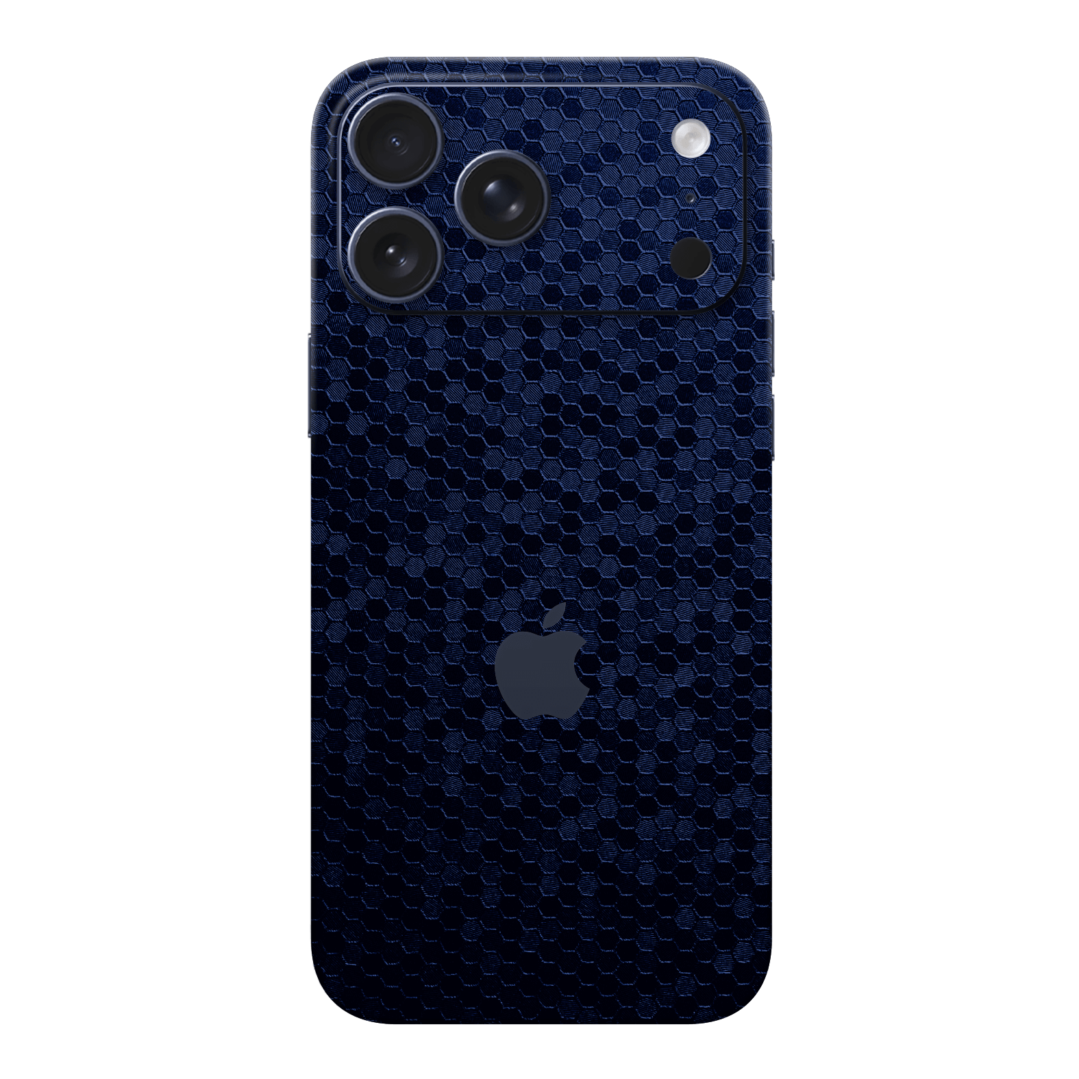 iPhone 17 Pro MAX Navy Blue HONEYCOMB Skin, Wrap