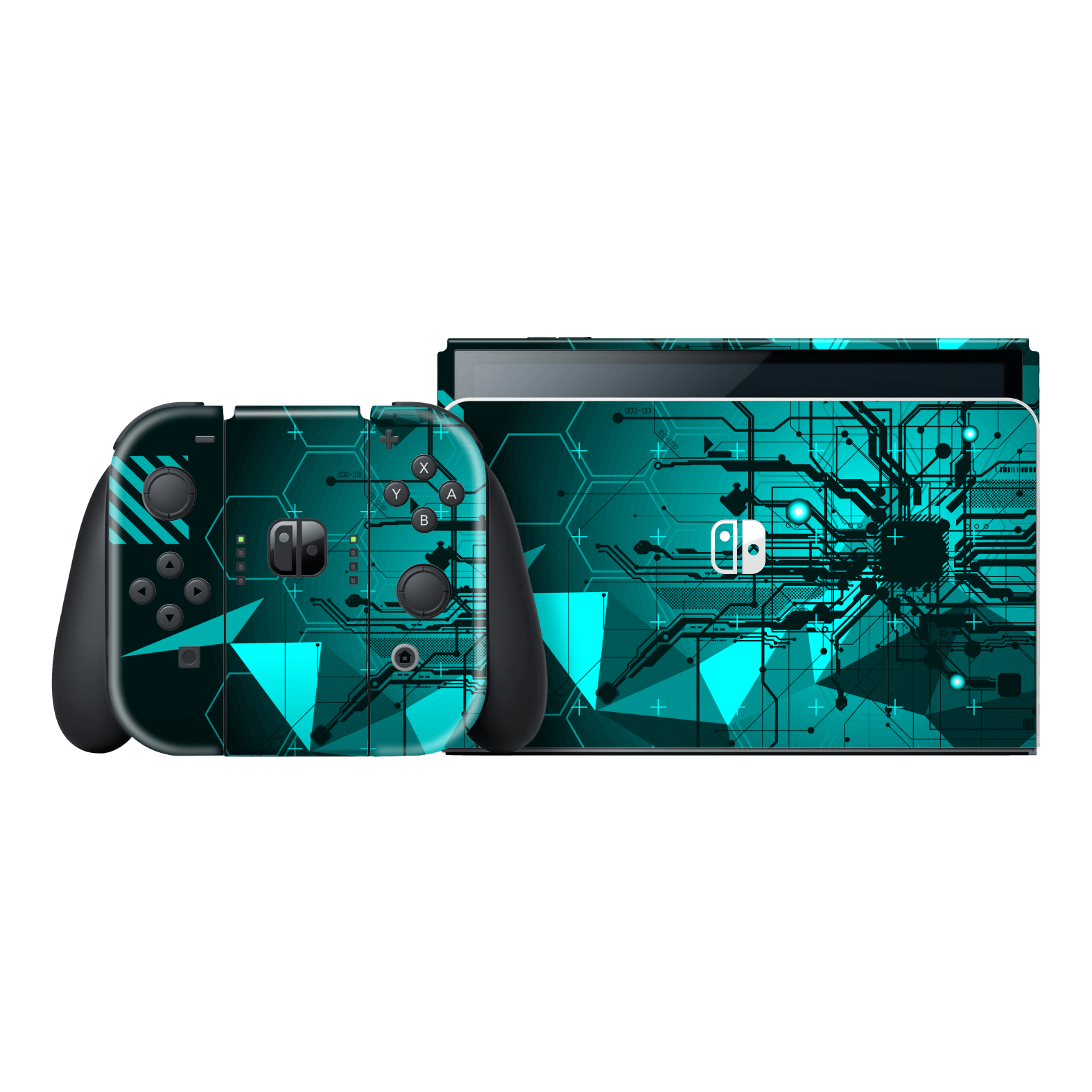 Nintendo Switch OLED Cyberpunk Skin, Wrap – Qskinz™