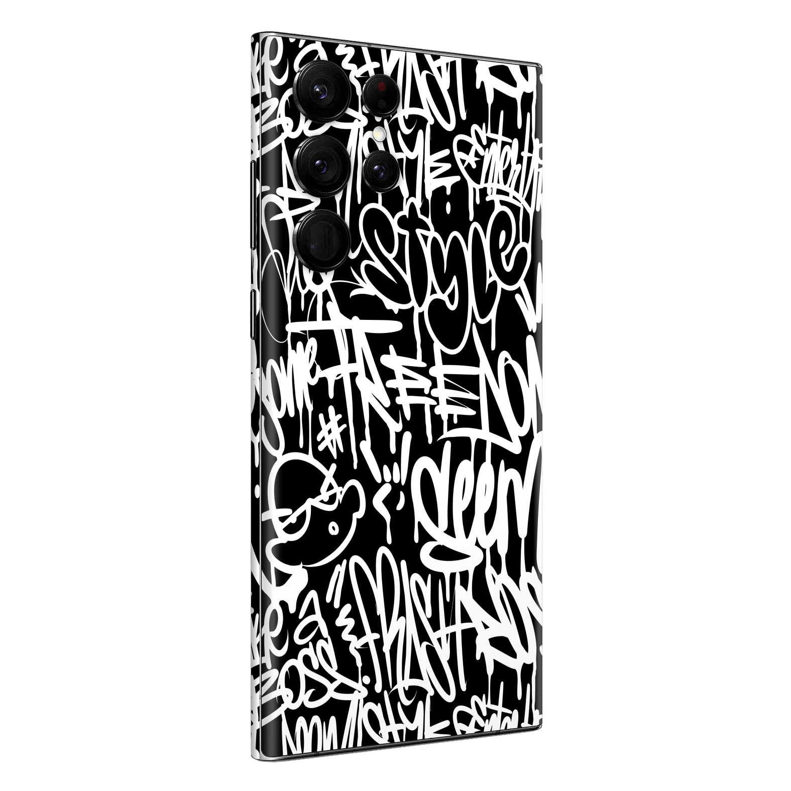 Samsung Galaxy S23 ULTRA Monochrome Graffiti Skin, Wrap – Qskinz™